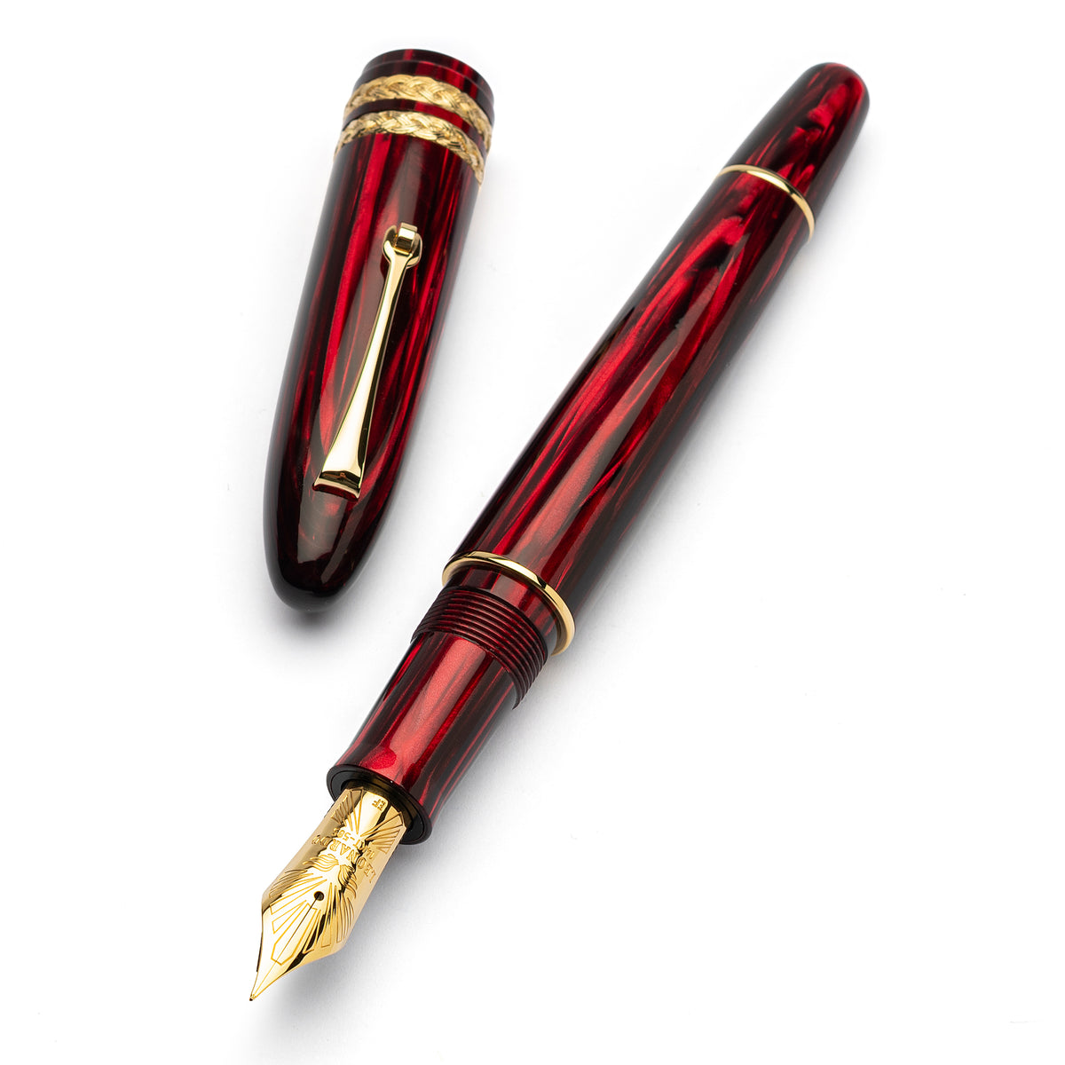 Cigar LeonArco "Chianti" wine authentic celluloid - #8 gold nib ...